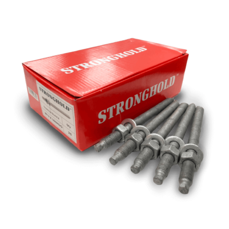 Chemical Anchor Studs Grade 8.8 M12x160 (HDG) (160 mm.)